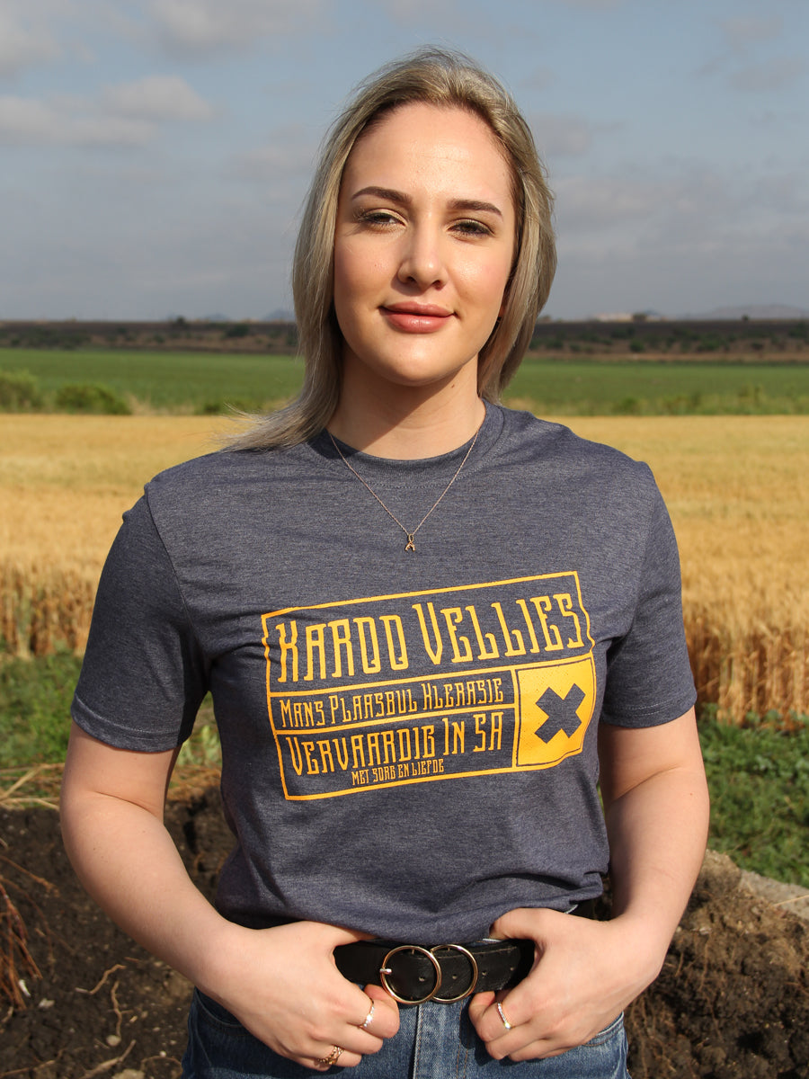 Bul Karoo T-Hemp - Donker Blou – Plaasbul